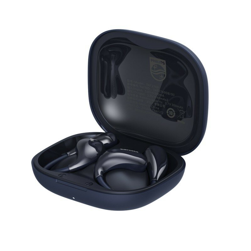 Philips TAT2769 Открытое ушное беспроводное наушники Bluetooth для спорта, черный