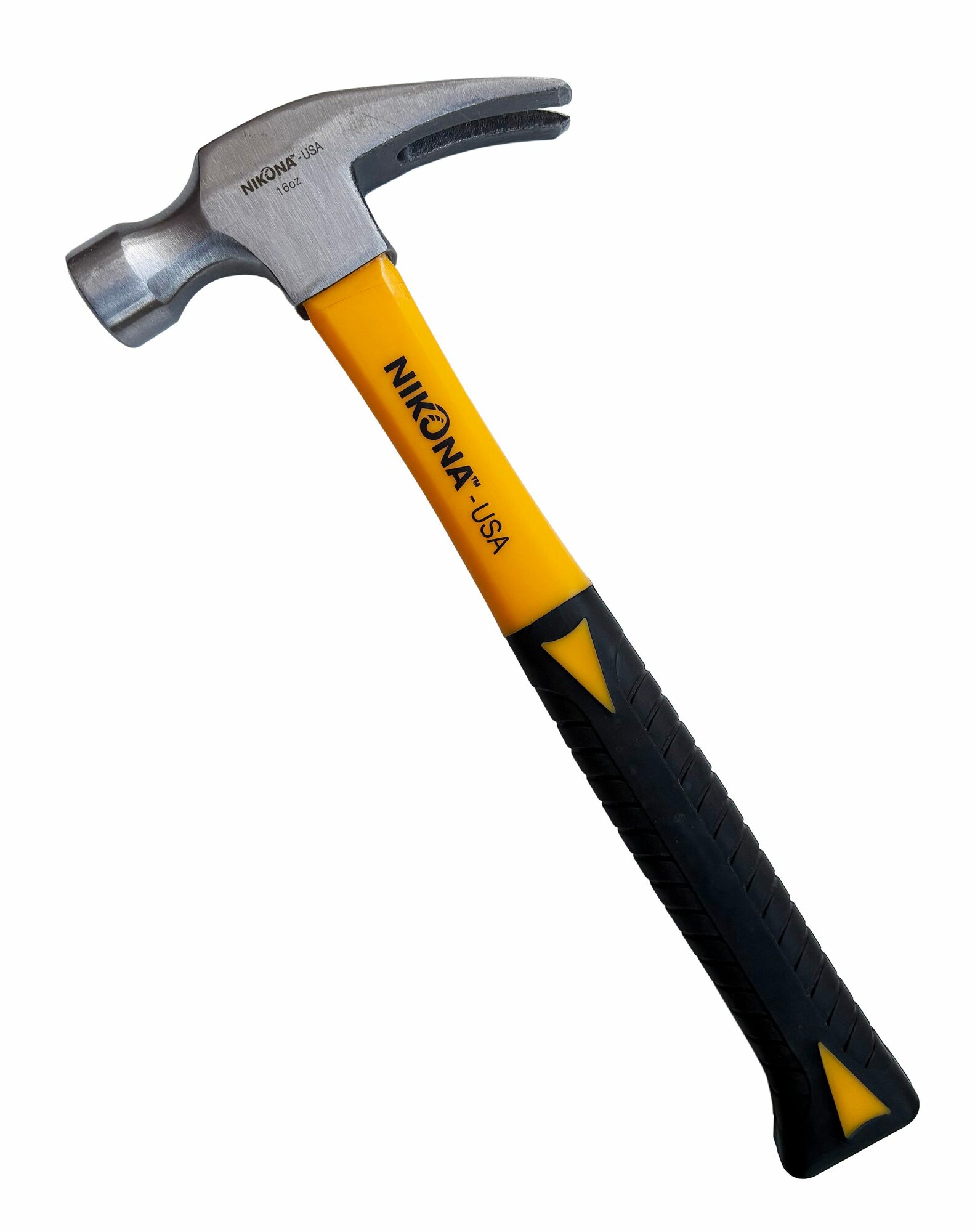 Молоток столярный NIKONA NAIL-GRABBER с фибровой ручкой 16oz 60-333
