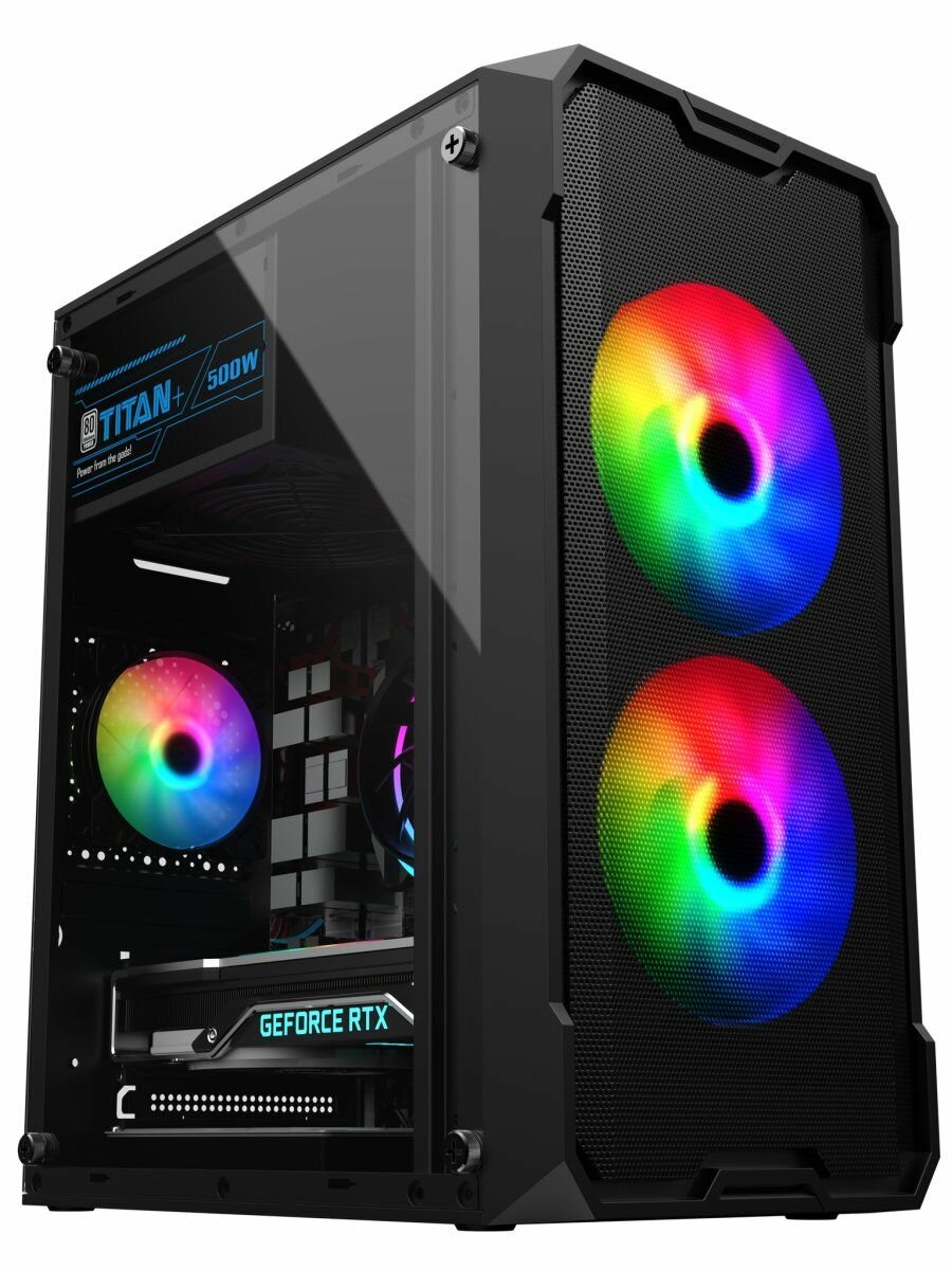 Корпус для пк BLOODY CC-129 mATX Mini-Tower, без БП
