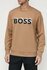 Свитшот BOSS, размер M, , бежевый