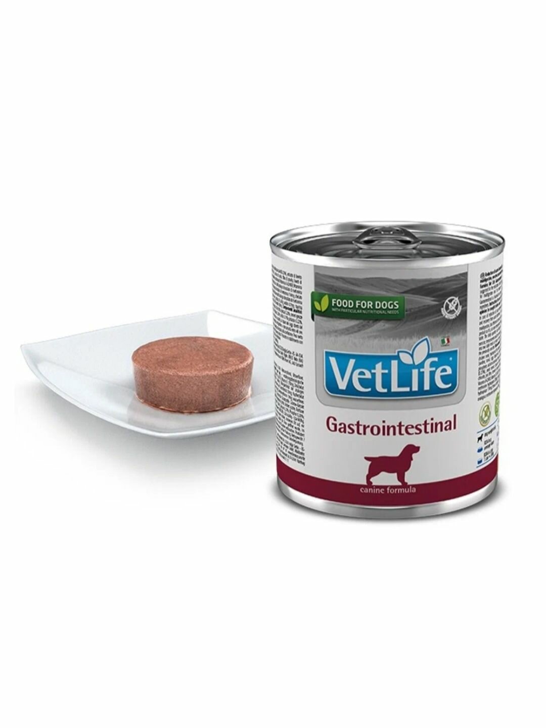 Влажный диетический корм Farmina Vet Life Gastrointestinal для собак при заболеваниях желудочно-кишечного тракта, 300 г. 1 шт.