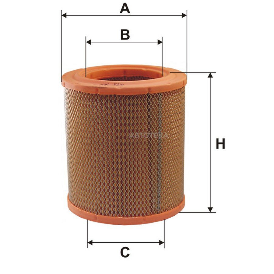 Фильтр воздушный FILTRON AR263 CITROEN Jumper 1.9-2.5/D/TD 02/94-04/02. FIAT Ducato 1.9-2.5/D/TD 07/82-04/02. PEUGEOT Boxer 1.9/2.5/D 03/94-04/02