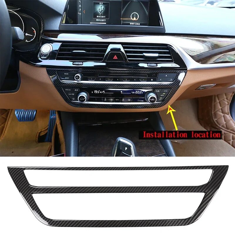 Накладка воздуховода BMW 5 серии G30 2018-2022, Style A Carbon fiber