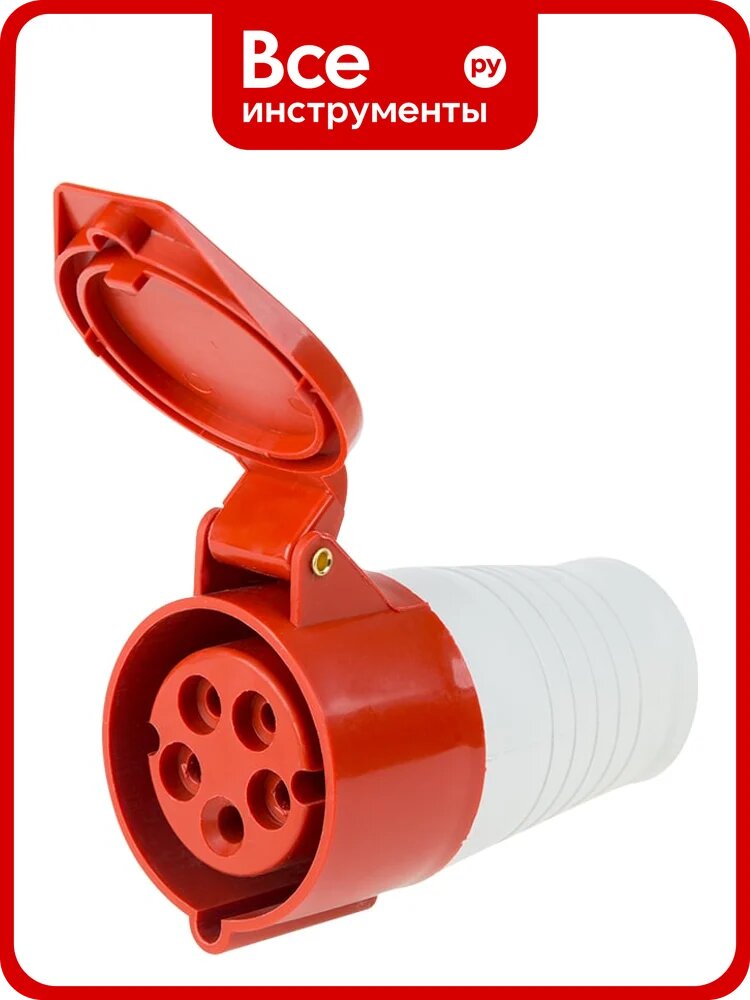 Розетка REXANT 215 переносная 3Р+РЕ+N 16А 380В IP44 11-8920