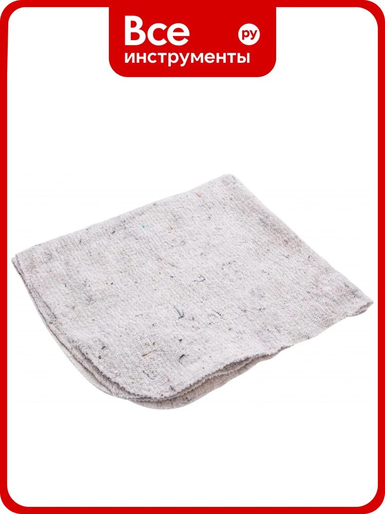 Салфетка для пола PALISAD Home хлопок, 500x700 мм, белая 923265