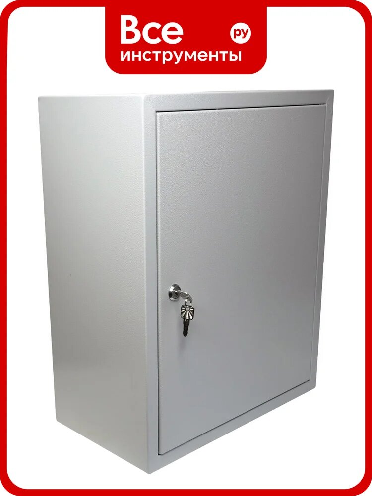 Щит с монтажной панелью Электротехник ЩМП 06-2 УХЛ3 IP31 500x400x220 ET529515 из металла с замковым механизмом