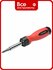 Отвертка INTERTOOL 4 в 1 VT-1008 для трубопроводов со стальными насадками и треш...
