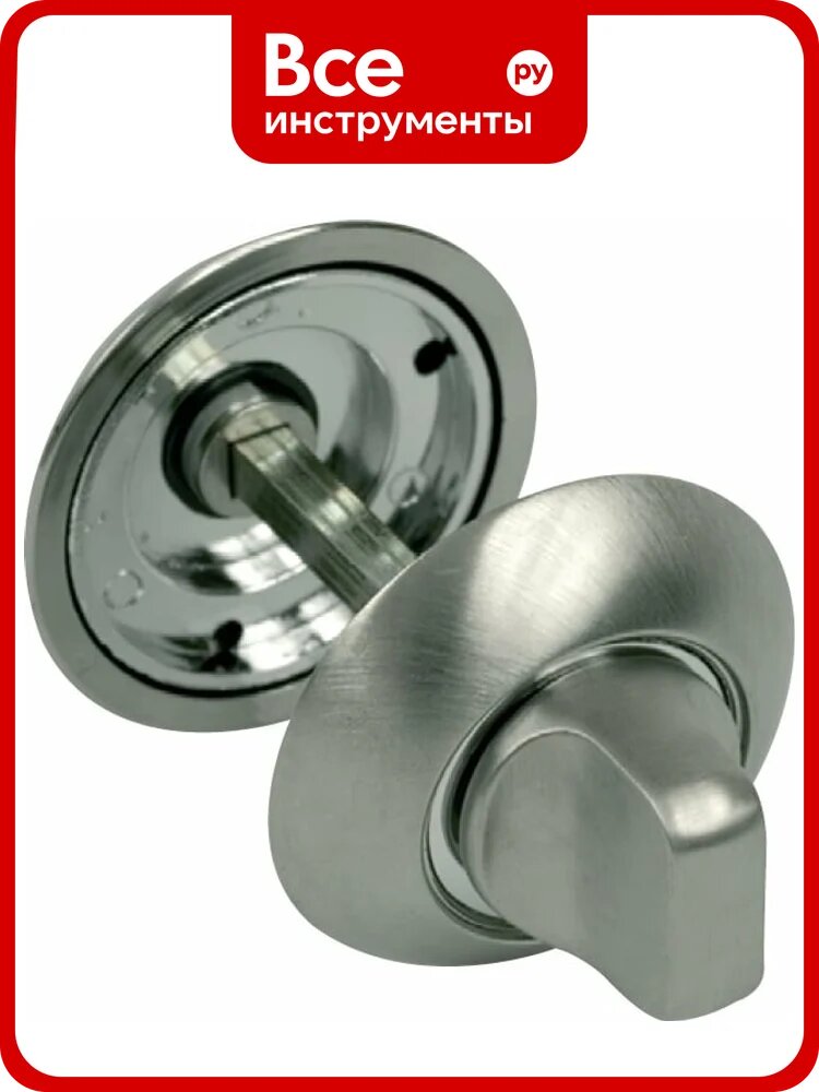 Сантехническая завёртка SILLUR OL S.CHROME, ЦАМ, матовый хром