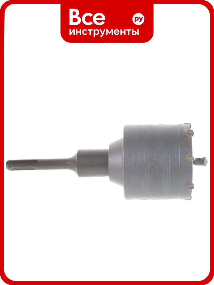 Коронка в сборе 68 мм М22 SDS‑PLUS MATRIX 70329 с патроном SDS‑PLUS, для бетона и кирпича, твердосплавные напайки