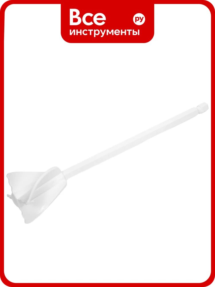 Миксер для затирок, красок, шпатлевок DECOR полистирол, шестигранник, 36мм 999-036, Преимущества миксера