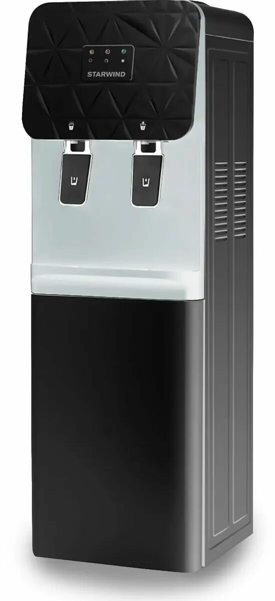 Кулер для воды StarWind напольный, электронный, push - кран, черный (SW-1003EB)