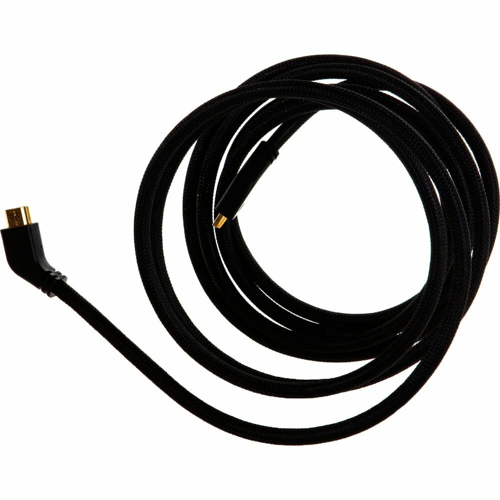 Видео кабель Eagle Cable Deluxe II HDMI 2.0 Angled 3,2 м 10011032 — фото 1