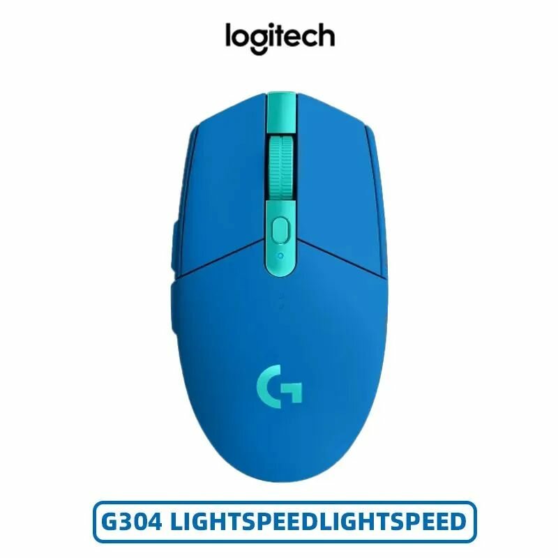 Мышь беспроводная игровая Logitech G304 Lightspeed Wireless Gaming Mouse Blue (910-006018)