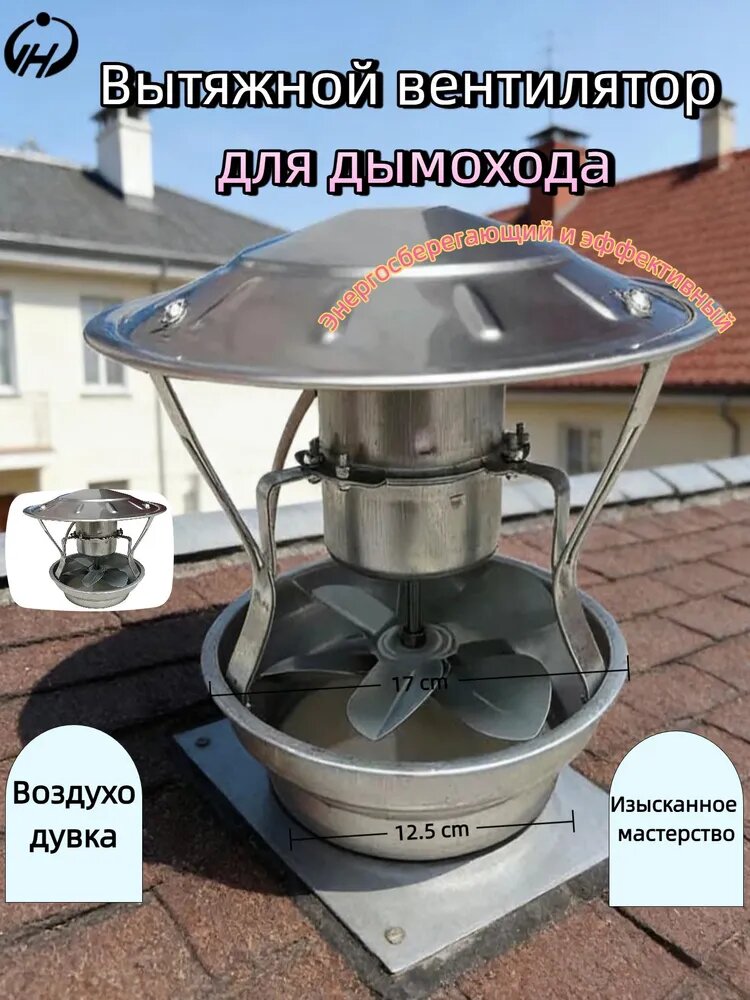 Вытяжной вентилятор для дымохода