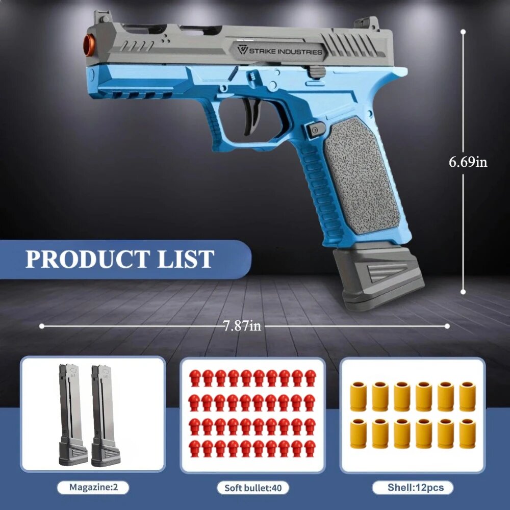 Игрушечный пистолет Strike Industries, G17 Set B