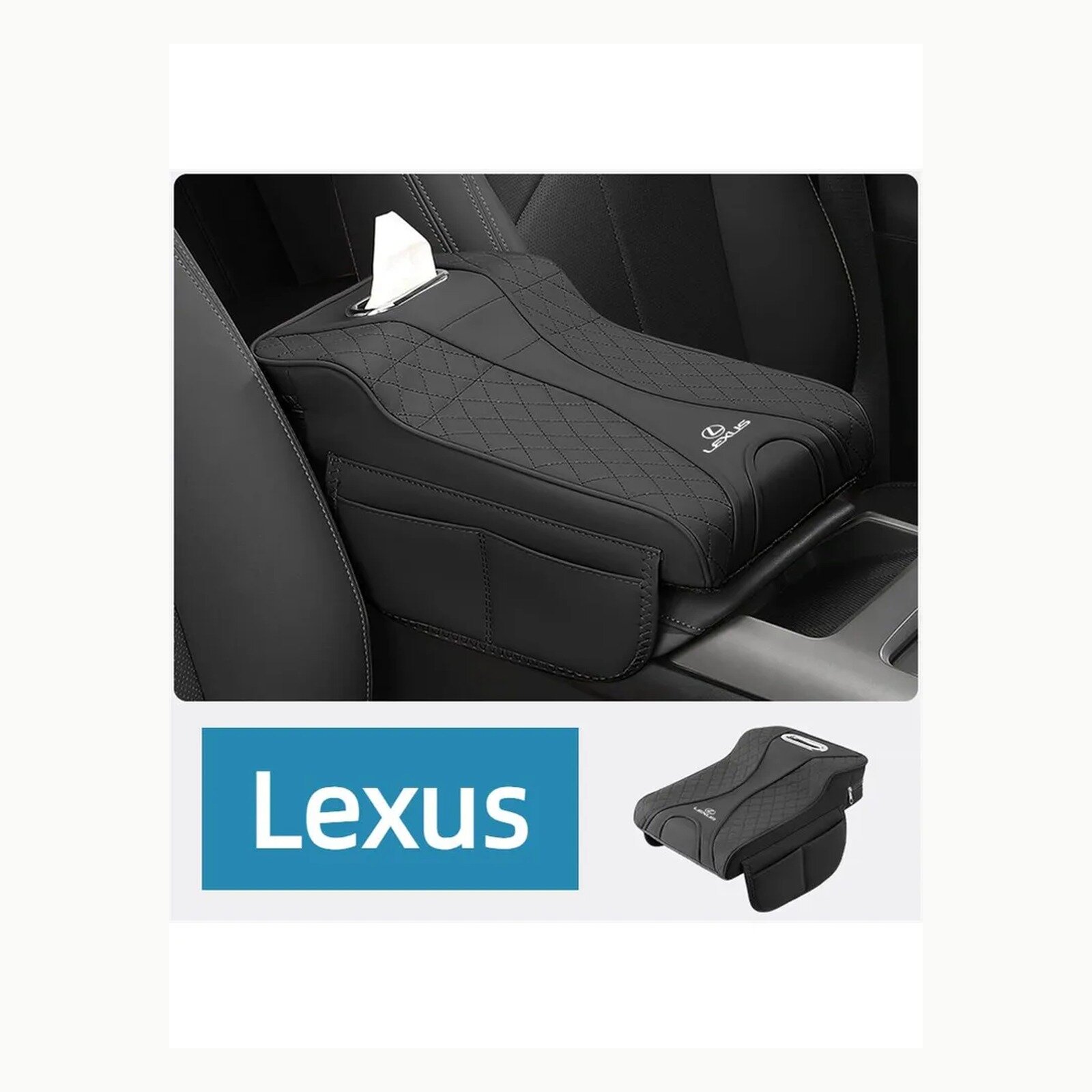 Чехол на подлокотник Lexus для автомобилей Lexus UX RX NX200T IS ES 300H NX CT200 GX460 GX470 RX300 RX270 RX450 LX570, черный