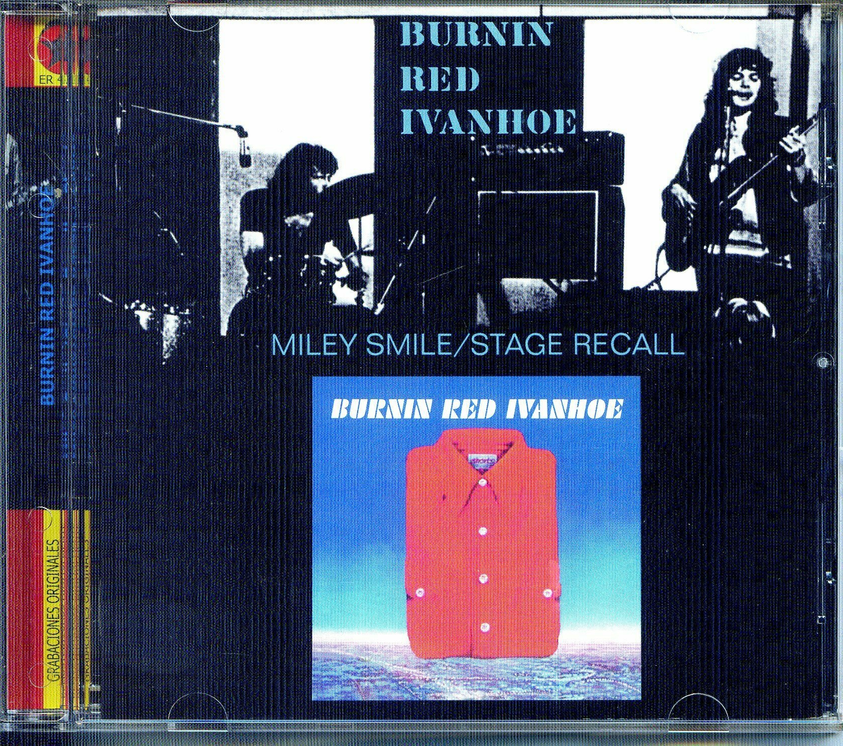 BURNIN RED IVANHOE 2in1 - Miley Smile / Stage Recall+Shorts 1972/1988 г Компакт диск