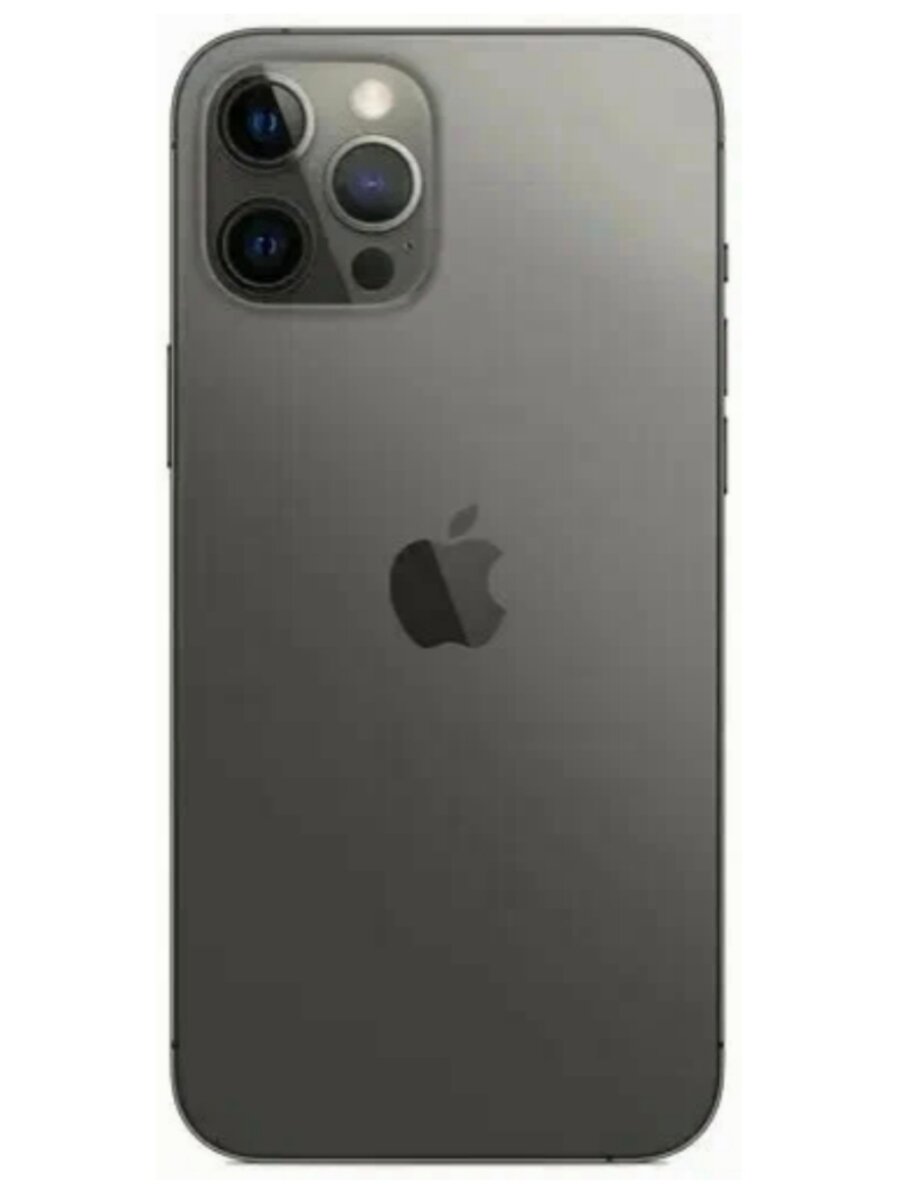 Оригинал Смартфон Apple iPhone 12 Pro Max 128 ГБ, 2 SIM, черный, Новый, не распакованный