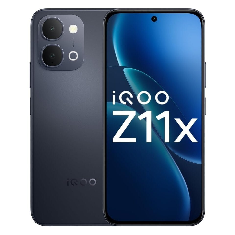 Смартфон iQOO Z11x 8/256 Gb, NFC, IPS LCD 120Гц, Чёрный (Black)