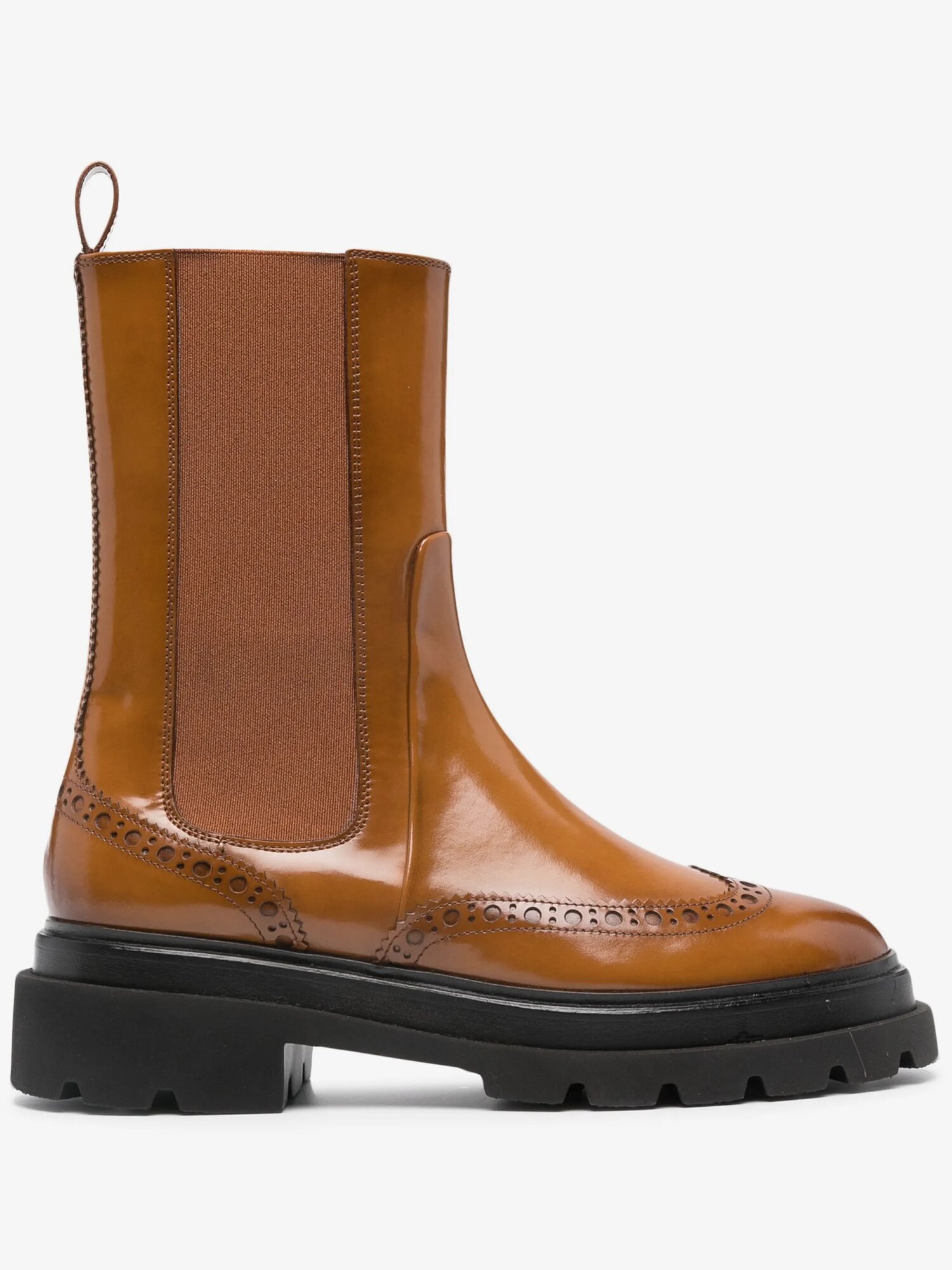 Ботинки Santoni, размер 36, коричневый