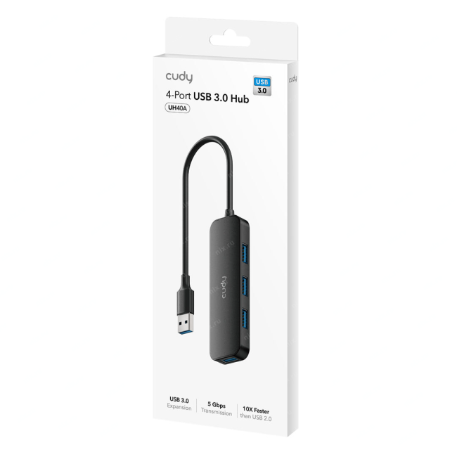 CUDY UH40A 4-port USB3.0 — фото 1