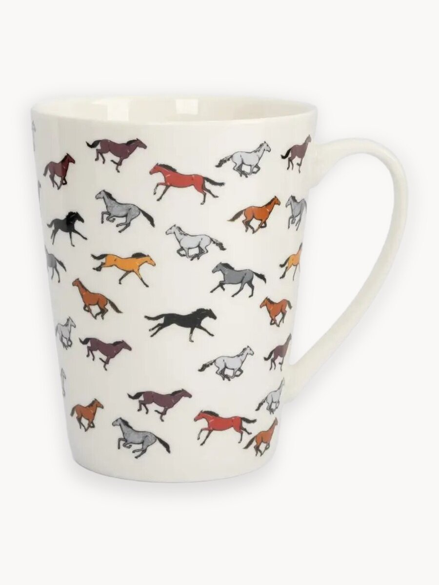 Кружка Anna Lafarg Бегущие лошади