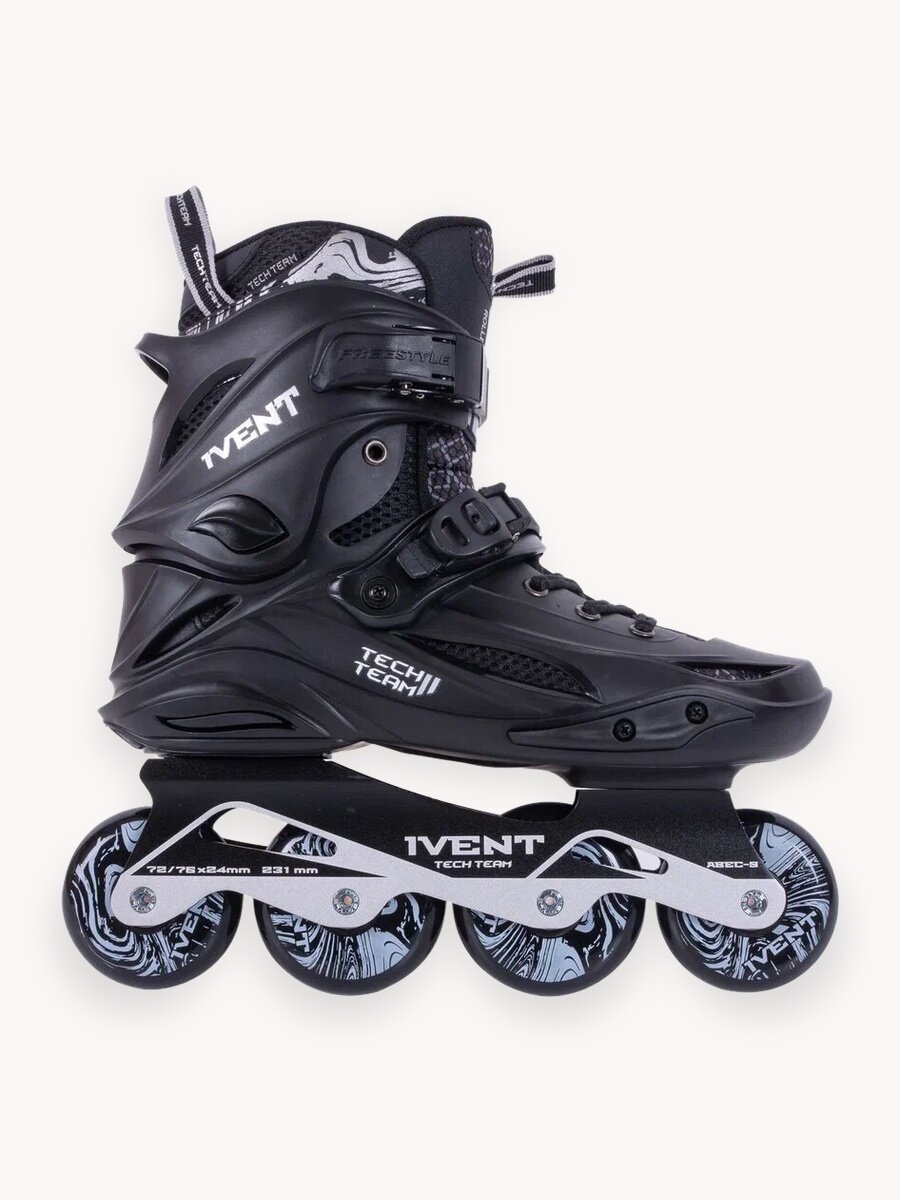 Ролики TechTeam Ivent р.38-39 (M) black