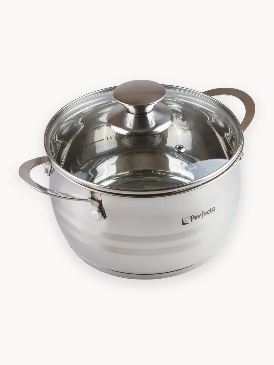 Кастрюля PERFECTO LINEA Arcelia из нержавеющей стали 2 л 50-101695