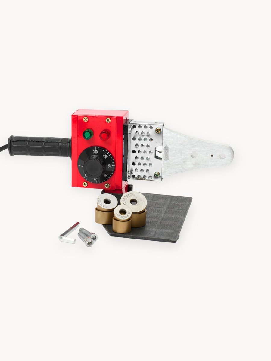 Сварочный аппарат паяльник для полипропиленовых труб 600Вт FKR600, 20-32, в кейсе с насадками