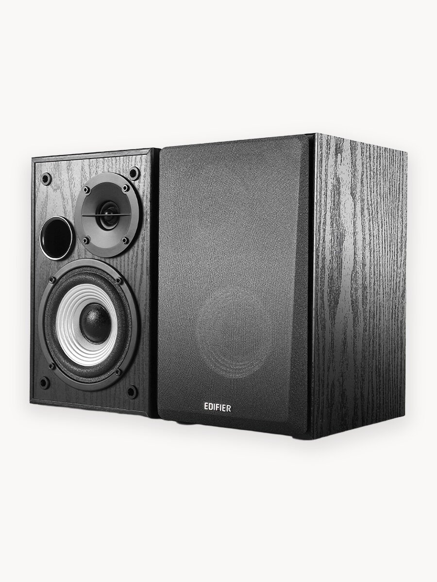Акустическая система 2.0 EDIFIER R980T черный, 24 Вт, с 3,5-мм и двойным RCA-выходом