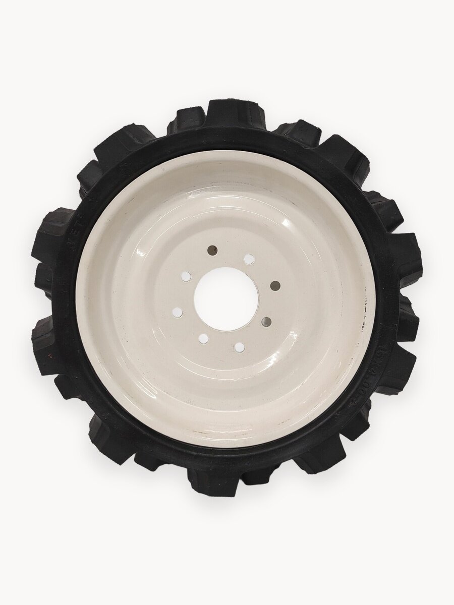 Колесо 4.00-8 без камеры литая резина на мотоблок и мотокультиватор (1 пара)