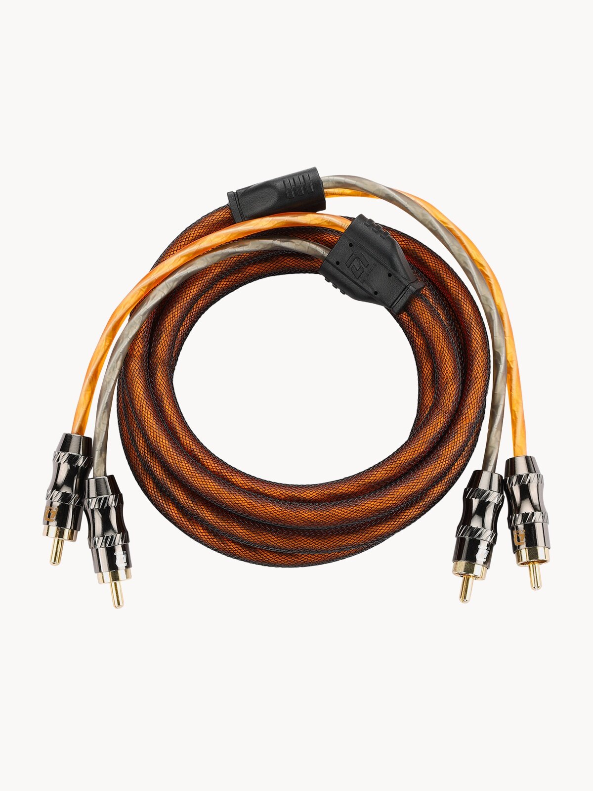 Межблочный кабель 2 rca для подключения усилителя в автомобиле межблок DL Audio Gryphon Pro RCA 2M