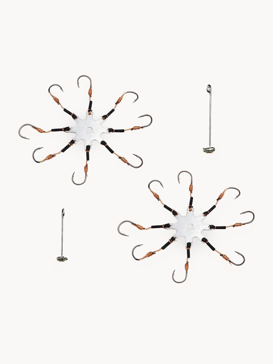 Донная снасть - Макушатник для рыбалки на карпа, сазана. Рыболовный набор. Крючок №12