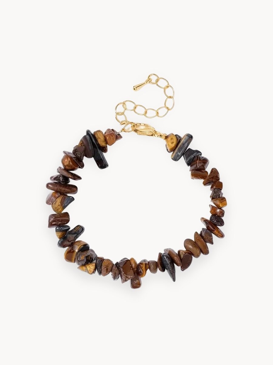 Браслет, тигровый глаз