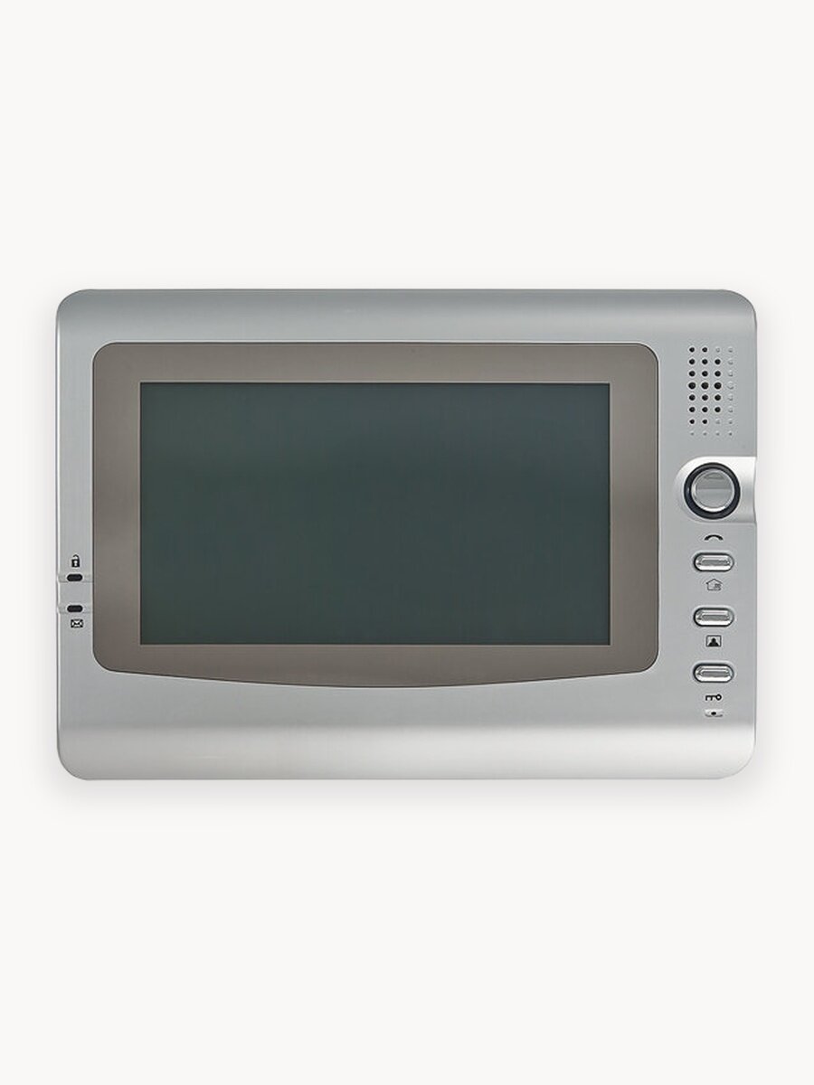 Видеодомофон цветной CS-300SVС9, экран 7", подключение 2-х видеопанелей. Работа с подъездным домофоном через адаптер