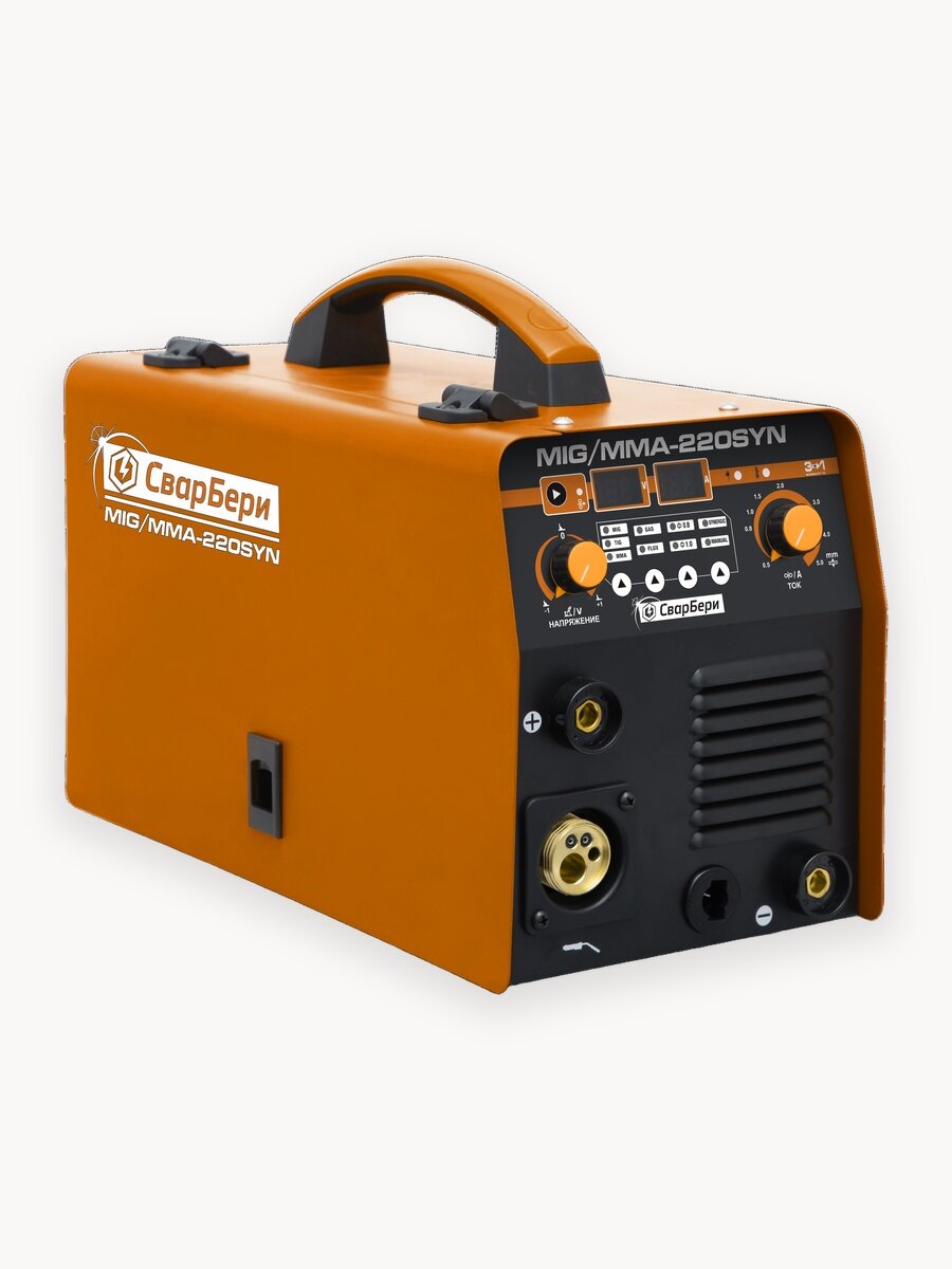 Сварочный полуавтомат СварБери 220-SYN MIG/MMA, синергетический