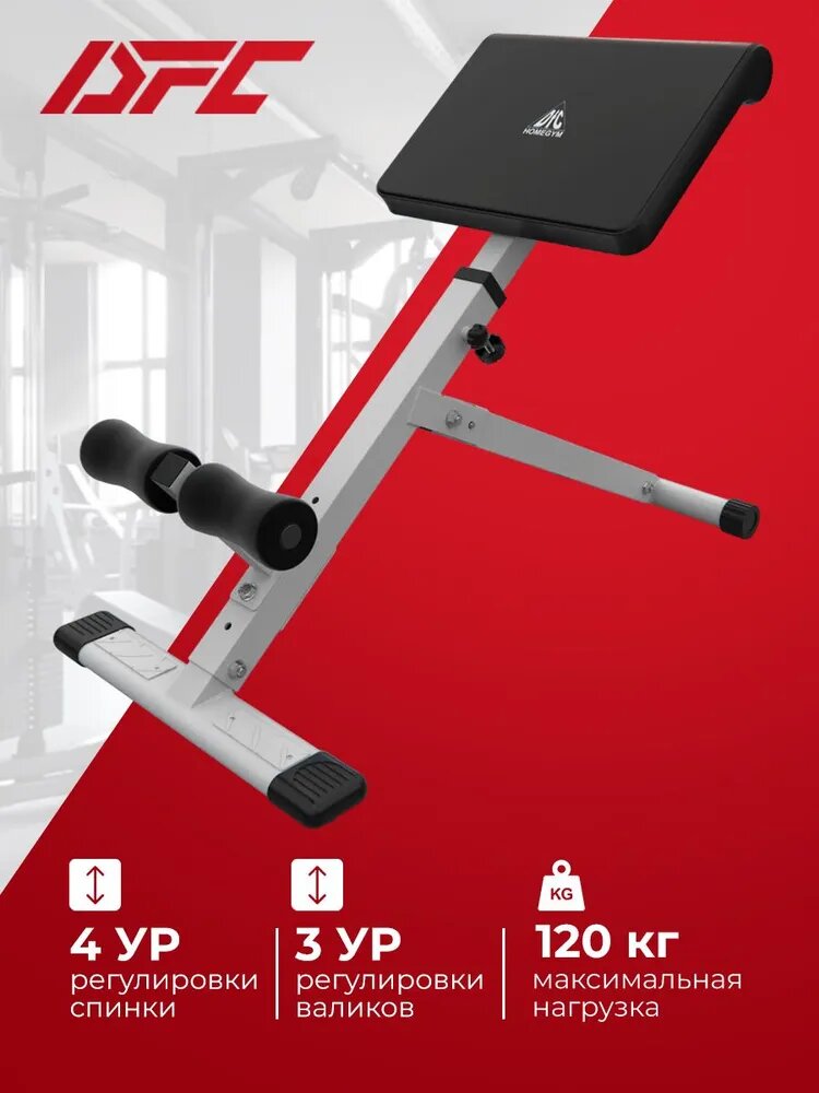 Гиперэкстензия DFC Homegym SJ1006W белый