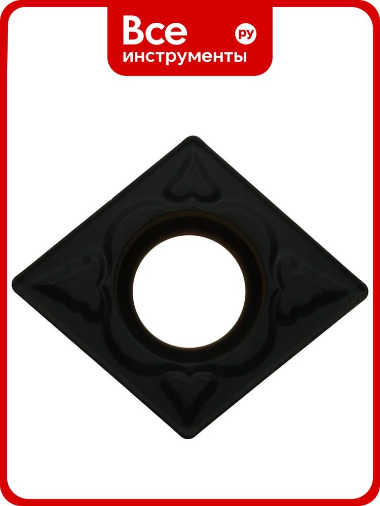 Пластина твердосплавная сменная токарная CNCTOOL CCMT09T304-PM CT5555 (P, K) 182884
