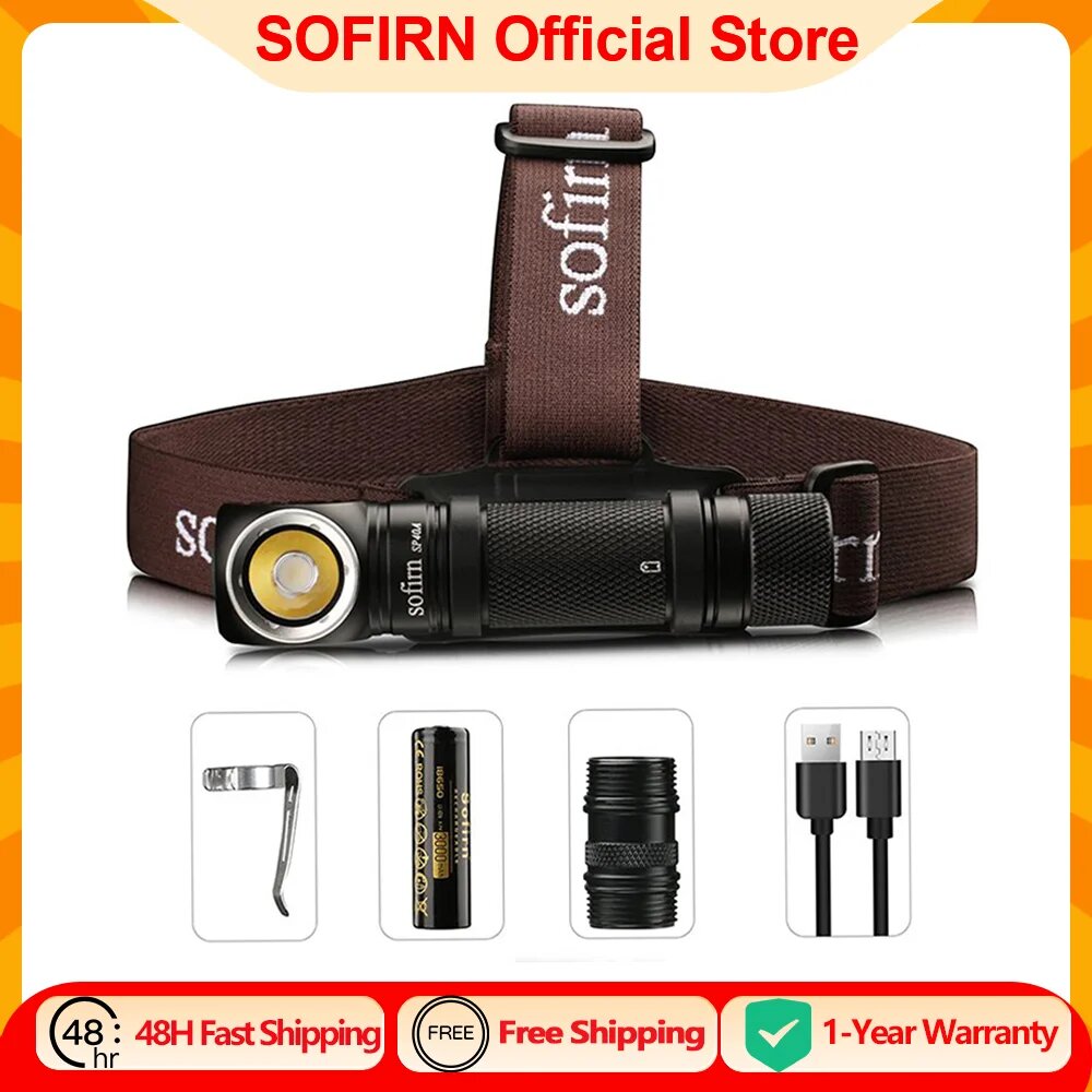 Sofirn SP40A налобный фонарь 4000K 1200 лм