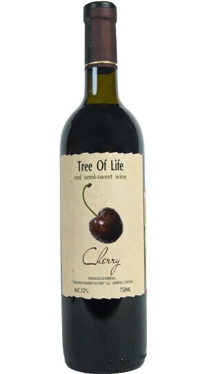 Вино "Дерево Жизни" Вишня