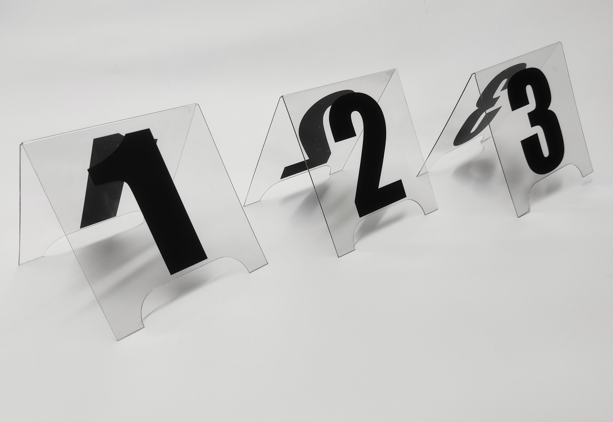Табличка с номером. Большая цифра. Номерная табличка. Табличка настольная. Табличка на стол. Для кафе, ресторанов, баров. 1-10. Комплект 10 шт.