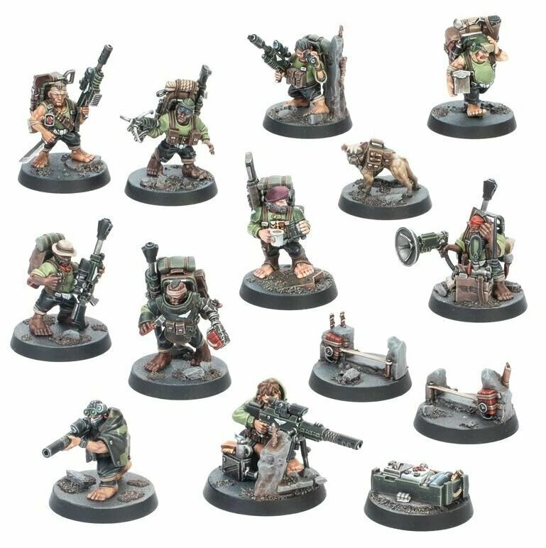 Смола Миниатюра Ratlings Kill Team Warhammer 40K / миниатюр для настольной игры Упражнения для раскрашивания