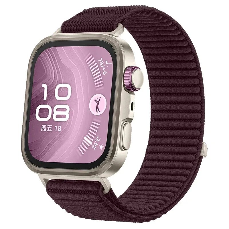Ремешок Huawei Fit 5 бордовый, B Plum