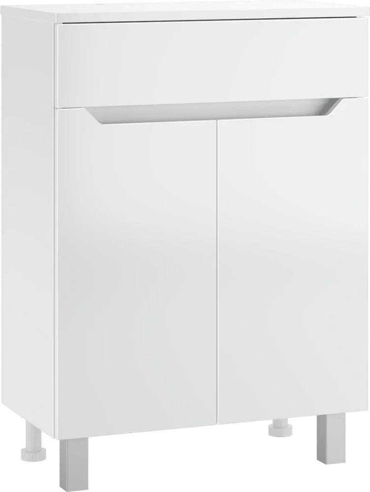 Тумба Айсберг Мечта 60 напольная, белая