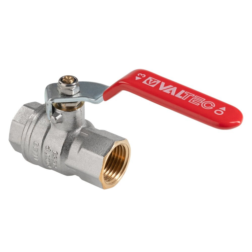 Сантех VALTEC Кран шаровый полнопроходной VALTEC, ГОСТ, стальная рукоятка Дн 15 вн.-вн. VT.414. N.04 ЛОТ 2 шт