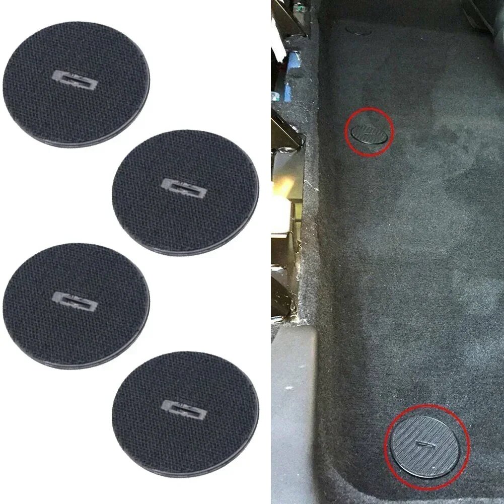 4X зажимы для коврика с Т-образным замком, автомобильный коврик, крепеж для BMW и мини-фиксатор, напольный ковер 07149166609 / 9166609 Пластиковая черная застежка