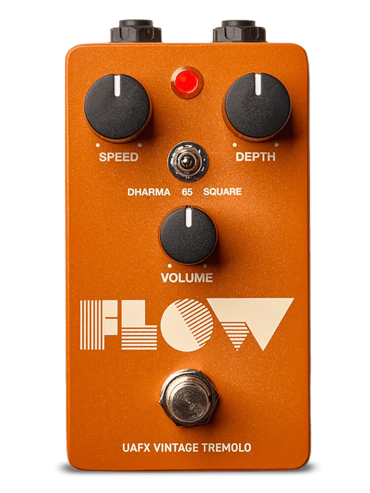 Universal Audio UAFX Flow Vintage Tremolo, Педаль эффектов для электрогитары, Effects Pedal
