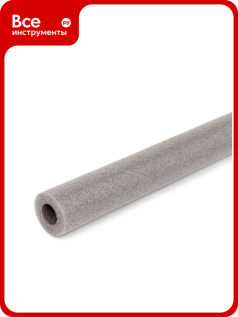 Теплоизоляция для труб Мегафол 15/13мм, 2 метра, упаковка-100 м. п, тепло и шумоизоляции