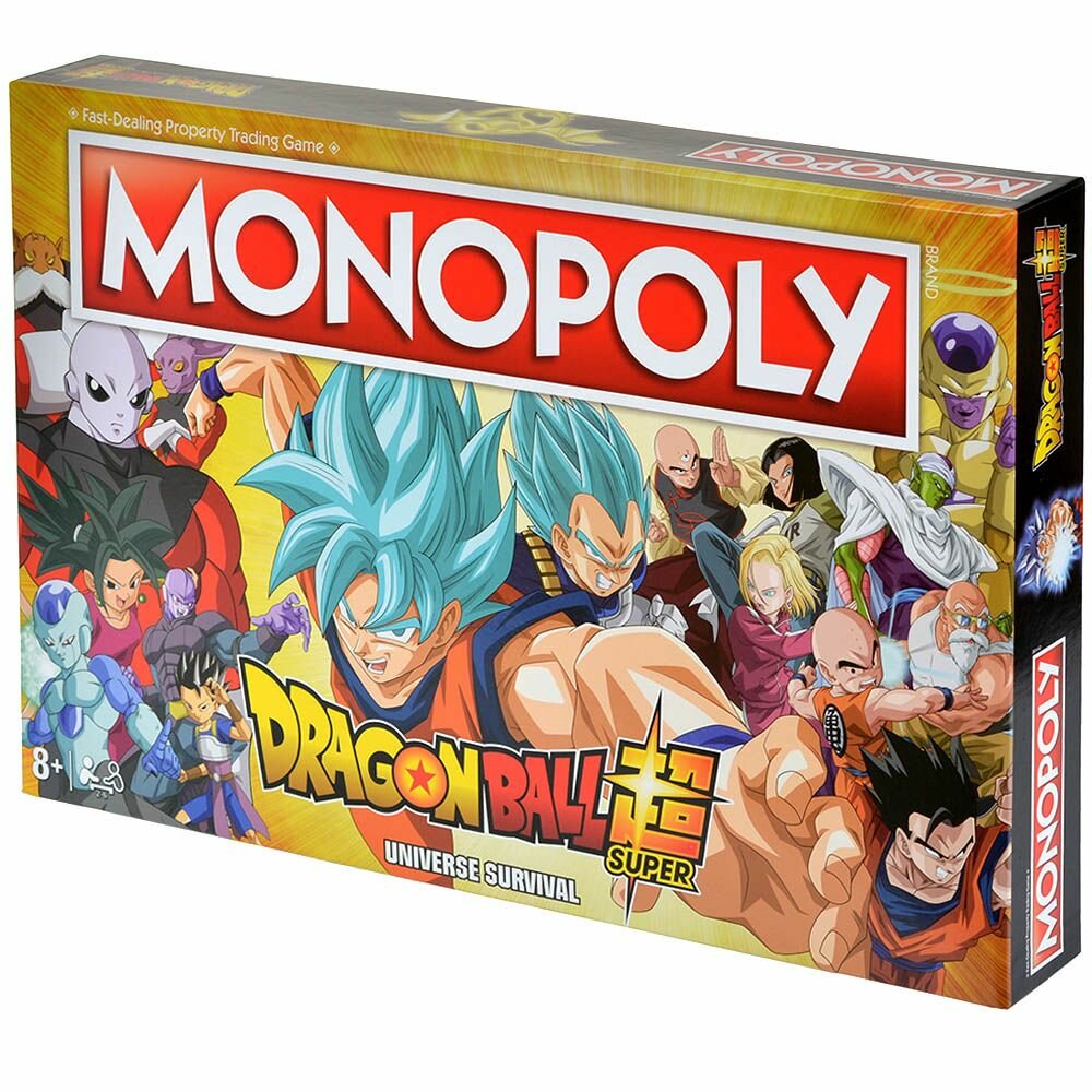 Monopoly: Dragon Ball Super, Настольная игра, Hasbro (на английском языке)