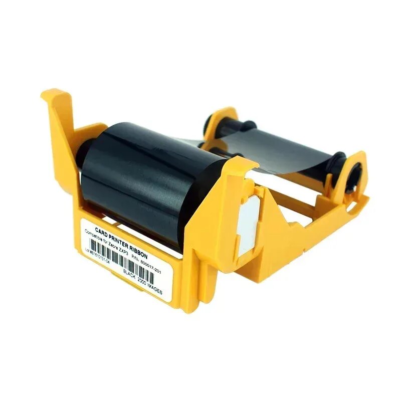800017 -201 Черная лента 1000 отпечатков для принтера ID-карт Zebra P100I P110I P120I P100M
